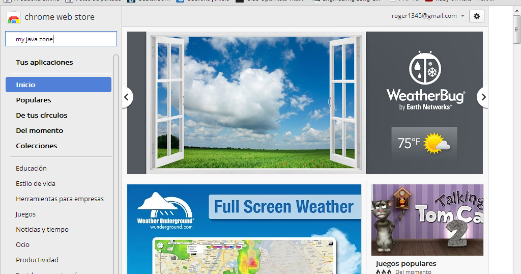 My Java Zone: App para Google Chrome
