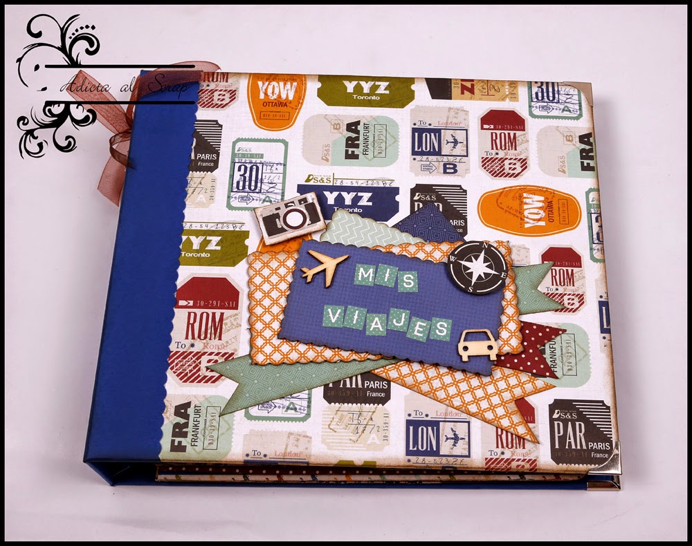 Adicta al scrap: Album "Mis viajes"