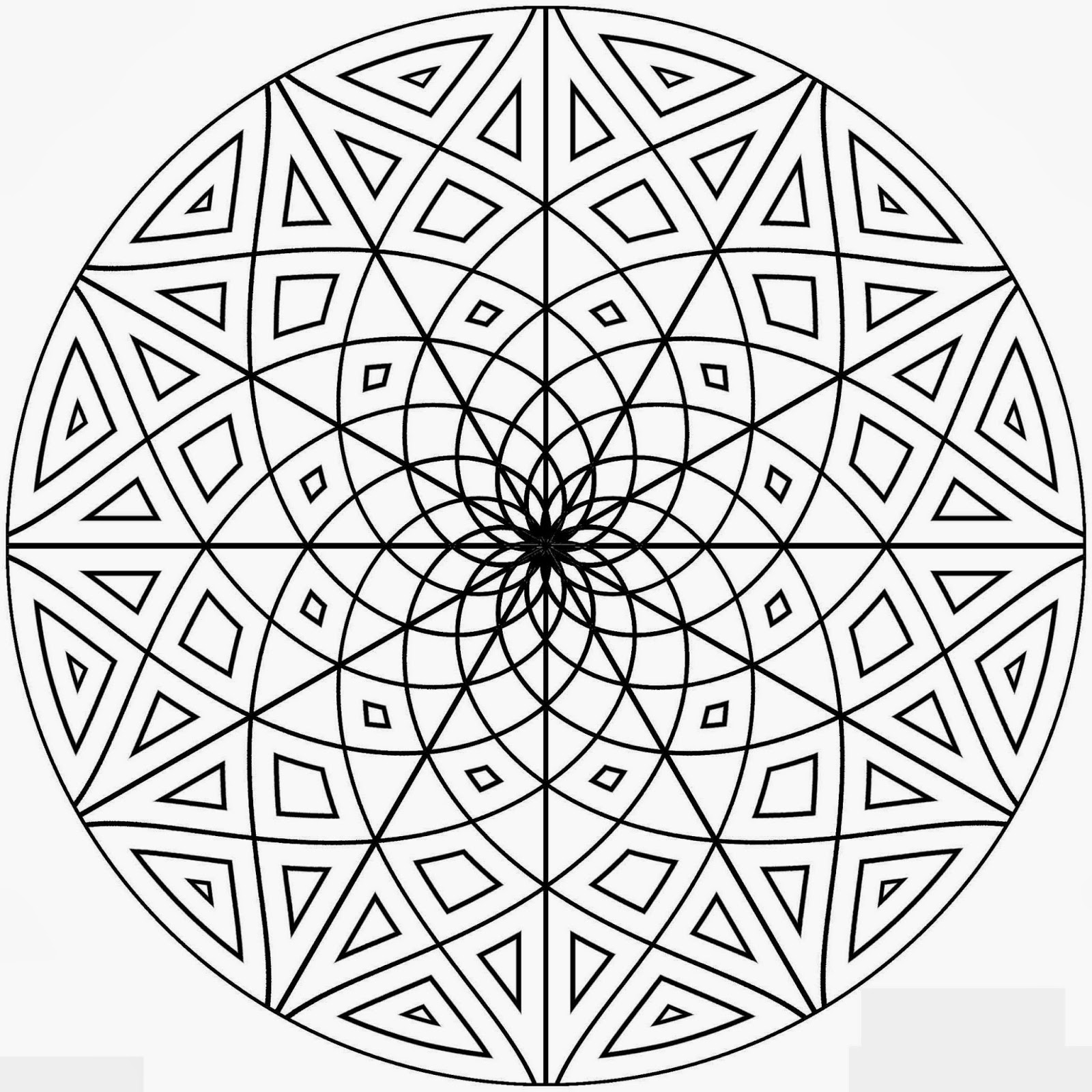 Desenhos De Formas Geométricas Para Colorir - BRAINCP Desenhos De Formas Geométricas Para Colorir - BRAINCP