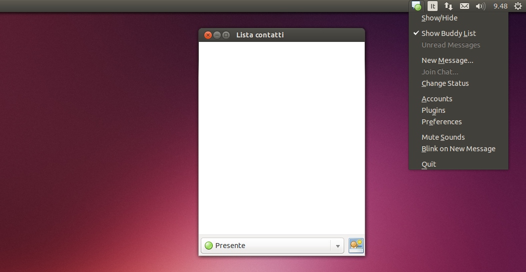 Pidgin Indicator: ripristinare il collegamento nel pannello in Ubuntu Linux - Linux Freedom