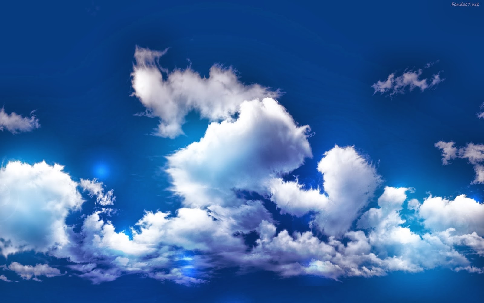 Nubes animadas azules - Imagui