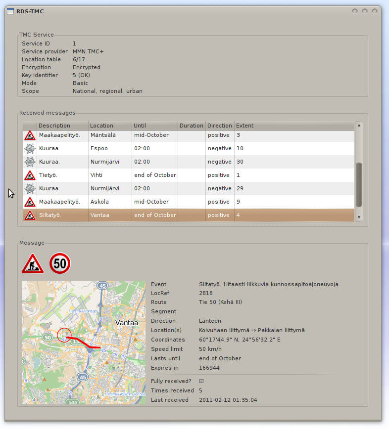 TMC from TomTom · Issue #61 · windytan/redsea · GitHub