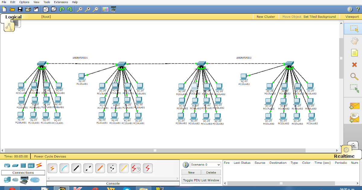 Manejo de Redes: Práctica 2 de Cisco Packet Tracer