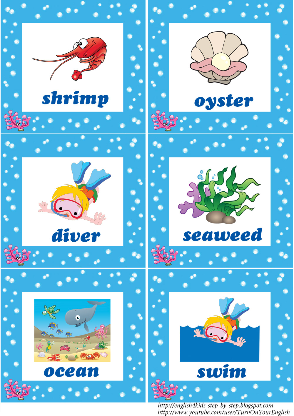 Deep in the Ocean, Deep in the Sea - Song for Kids