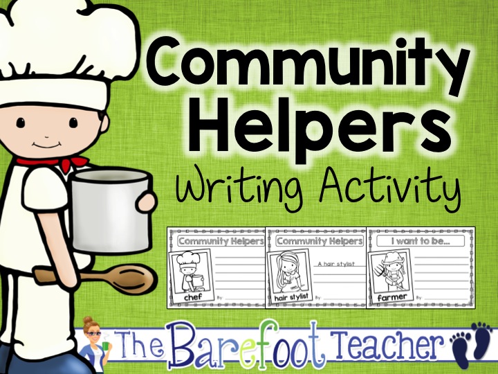 Labor Day Emergent Reader and Community Helpers Activities | The ...