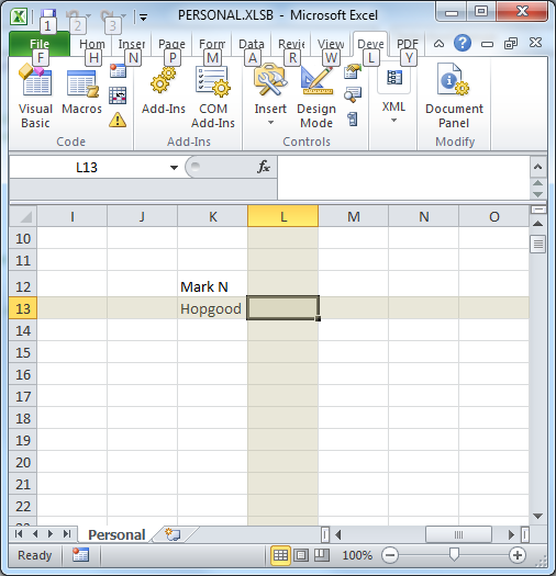 Crosshairs for quick cell location - temporary highlight columns and rows intersecting cell ...