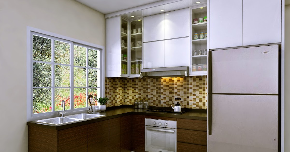 Desain Kitchen Set di Sentul
