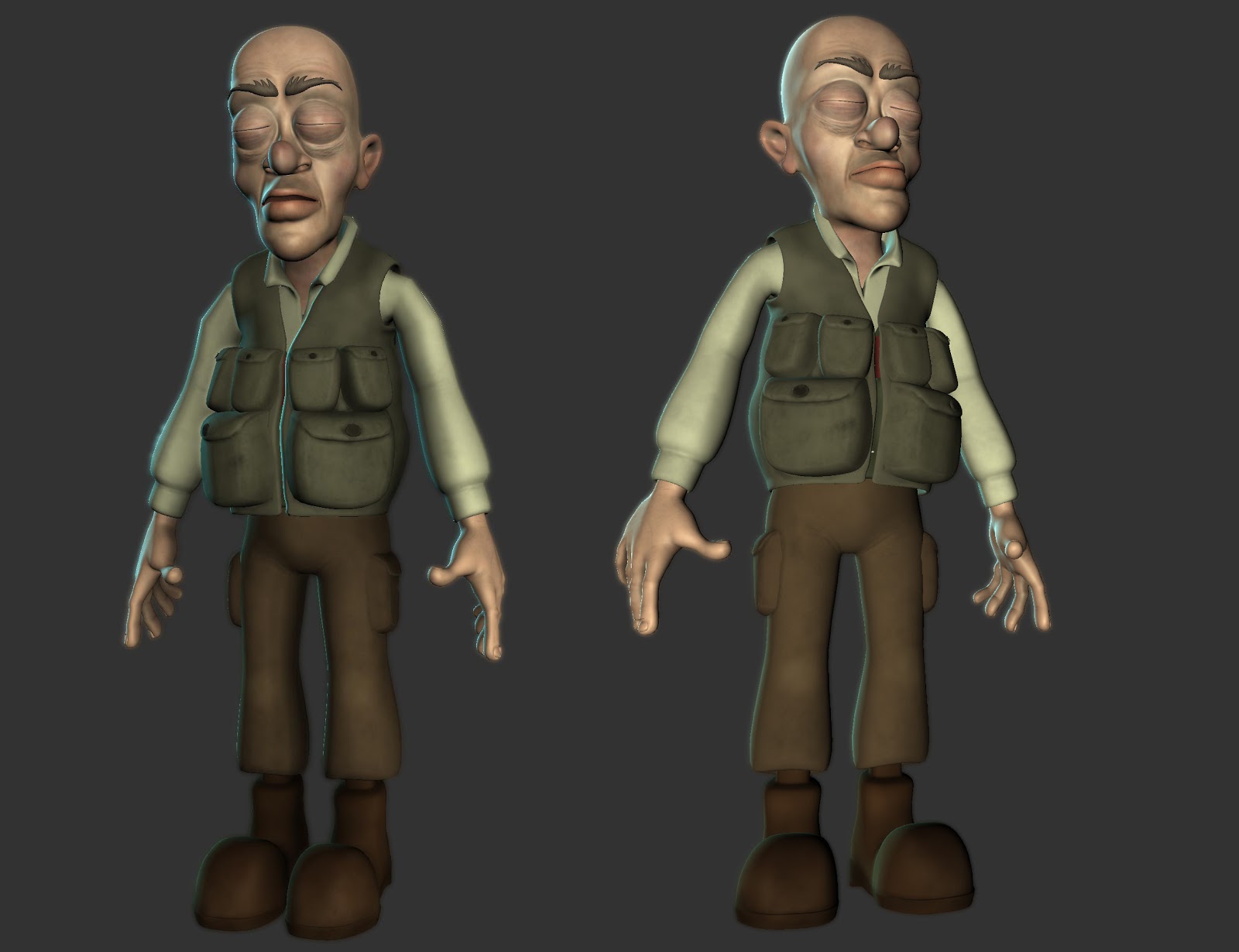 character sculpts — polycount