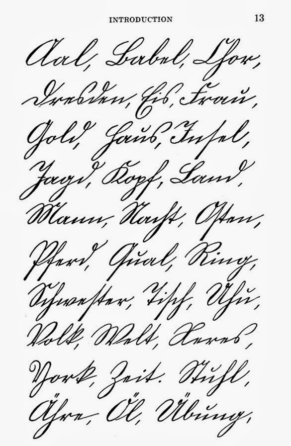 Old German Handwriting | Hand Writing