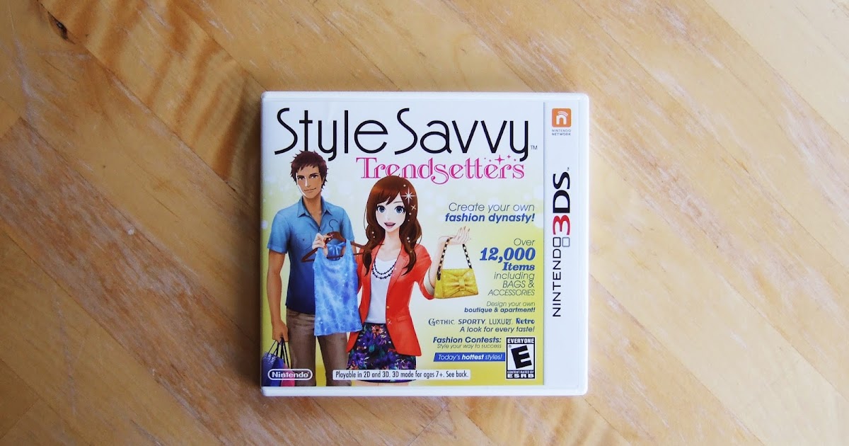The Gay Gamer: Acquisition #147: Style Savvy: Trendsetters (3DS)