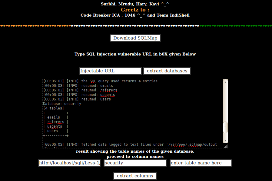 GitHub - incredibleindishell/Panda-sql-injector: API for SQLmap sql injection tool. This tool is ...