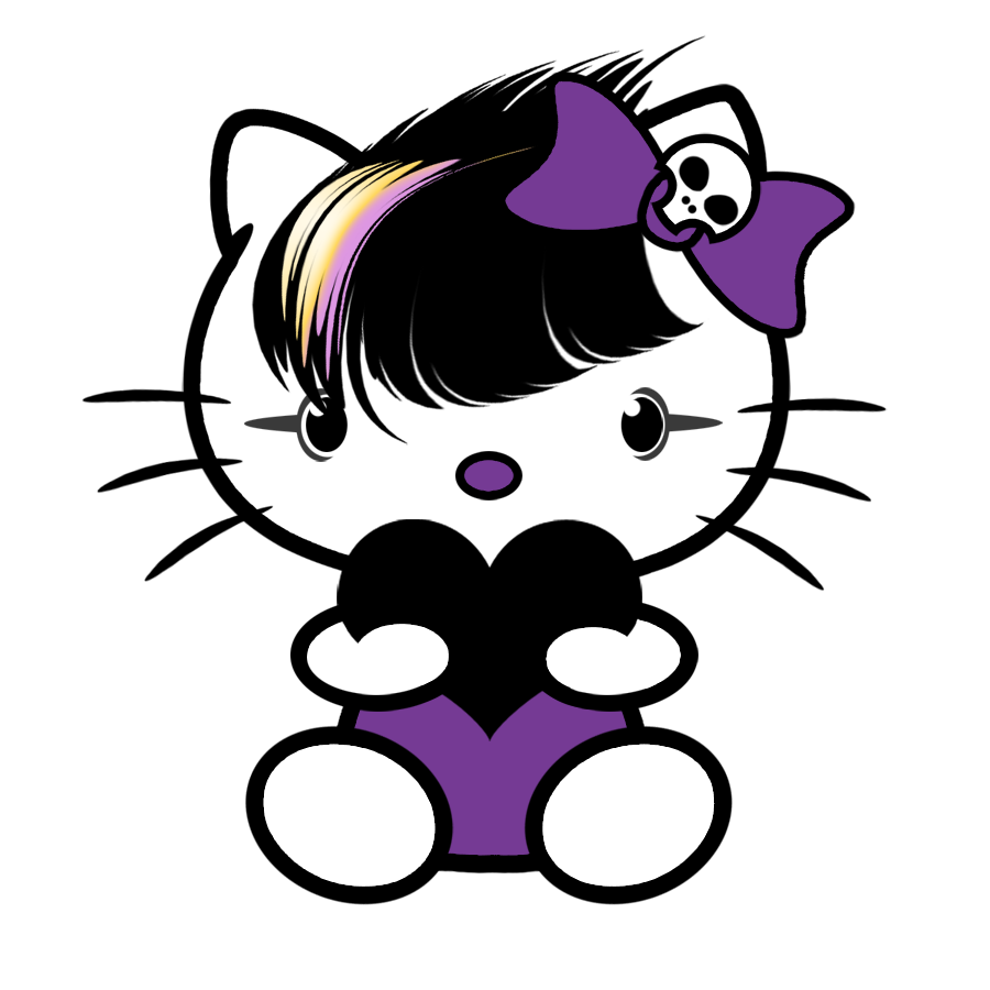 Hello Kitty emo - Imagui