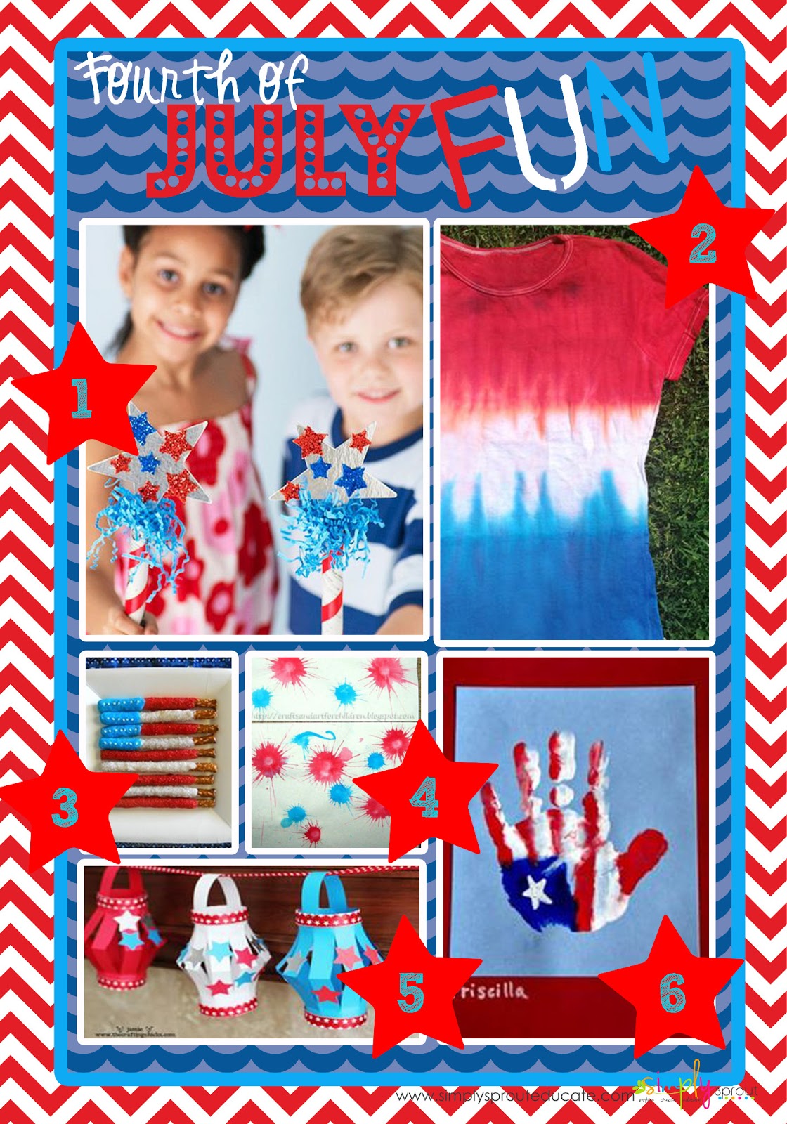 Don't let rain ruin your Fourth of July...give these patriotic craft ...