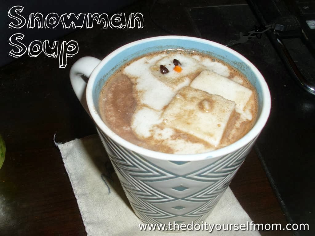 The Do-It-Yourself Mom: DIY Snowman Soup (Marshmallow Snowmen and Hot ...