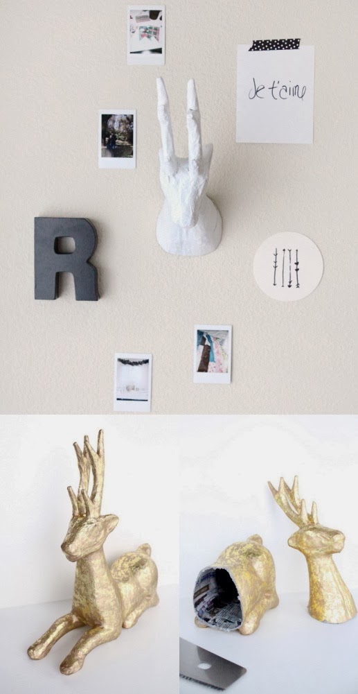 DIY Paper Mache Animal Heads DIY Crafts Tutorials diy-paper-mache-animal-heads-diy-crafts-tutorials