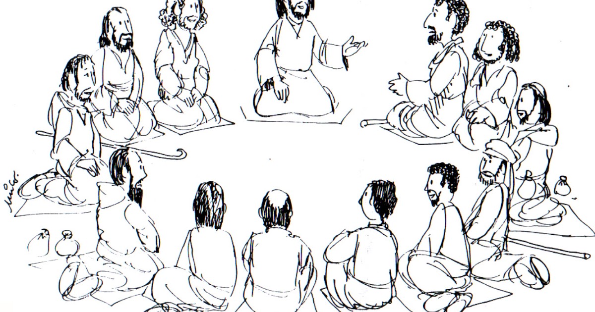 Laminas de La Biblia Para Colorear ,Imprimir y Recortar.: Jesus y sus ...