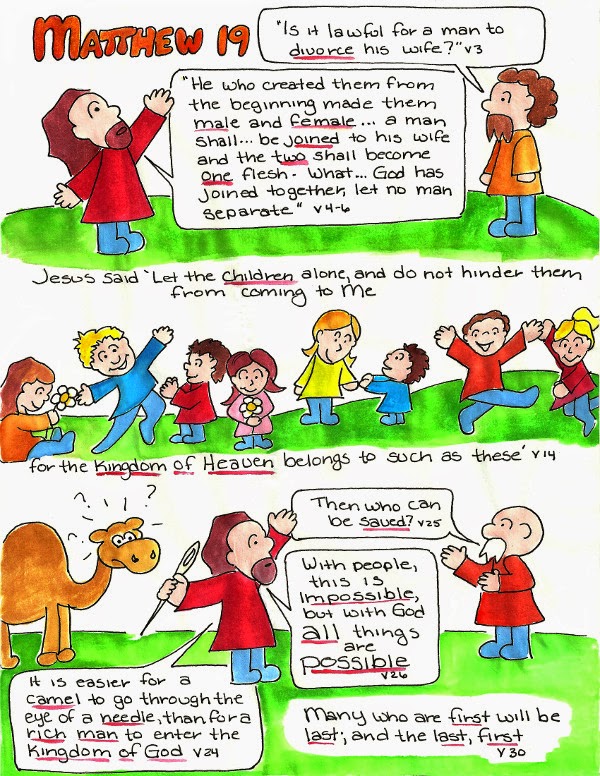 Doodle Through The Bible: Matthew 19