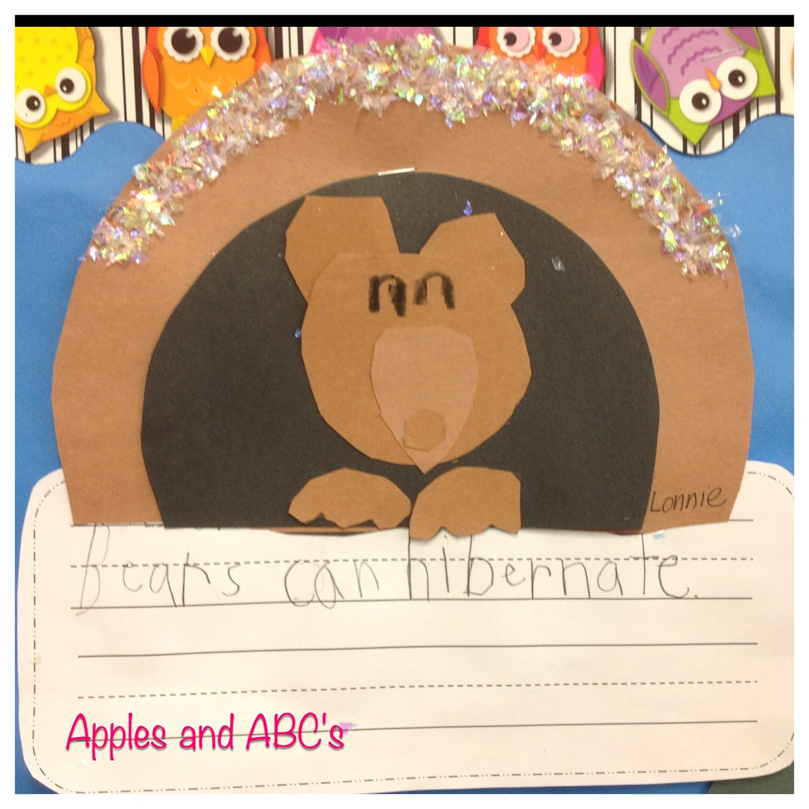 Hibernating Bears - Apples & ABC's