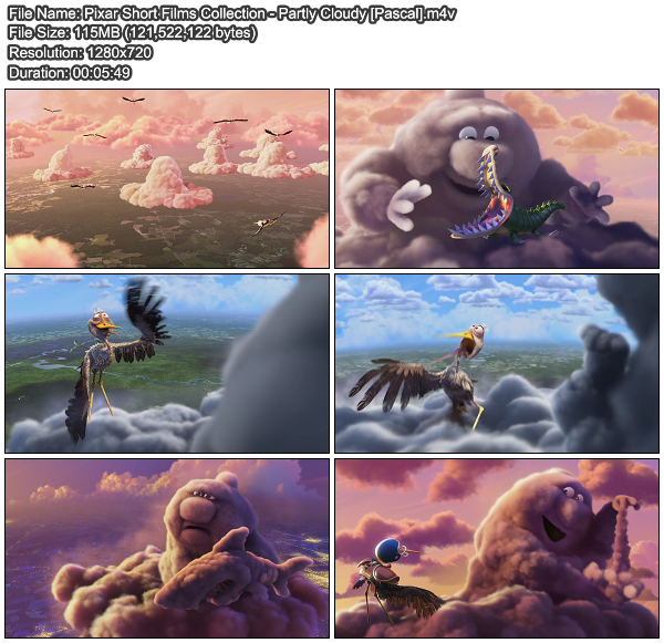 Pixar Short Film (Vui Nhộn ) : Partly Cloudy (2009) | Viết bởi thinh43