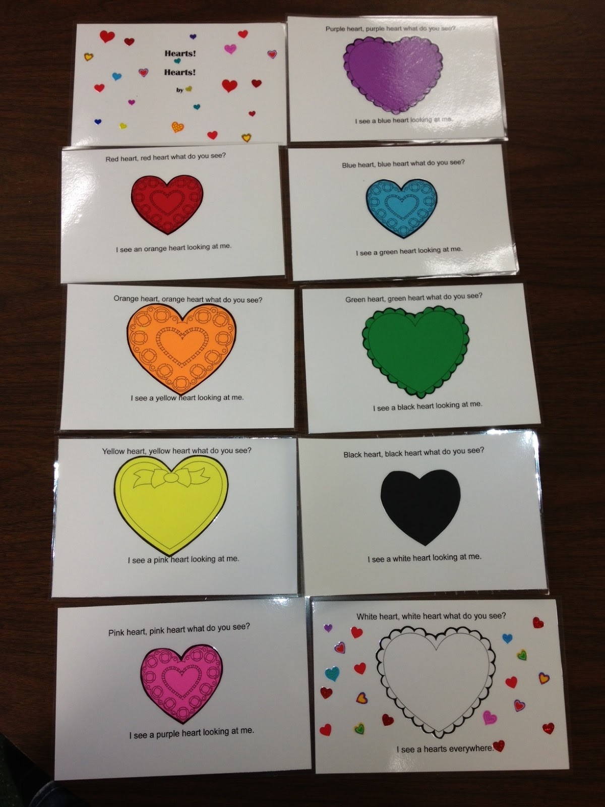 Preschool Ideas For 2 Year Olds: Brown Bear Heart Book