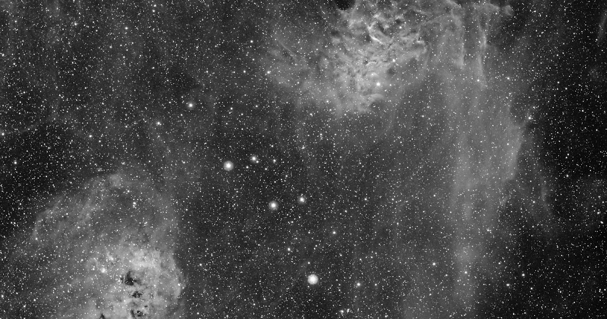 Messager Céleste – Carnets d'observations: Nébuleuse de l'Etoile Flamboyante IC 405 (Nouvelle ...