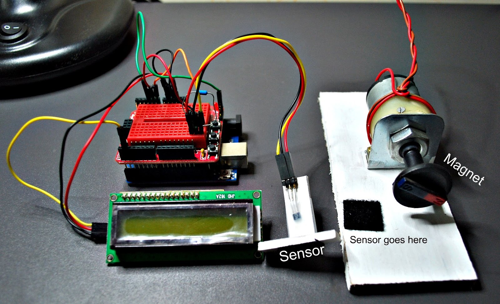portátil Capilla Óxido arduino rpm hall sensor Despertar Marcha atrás Coche