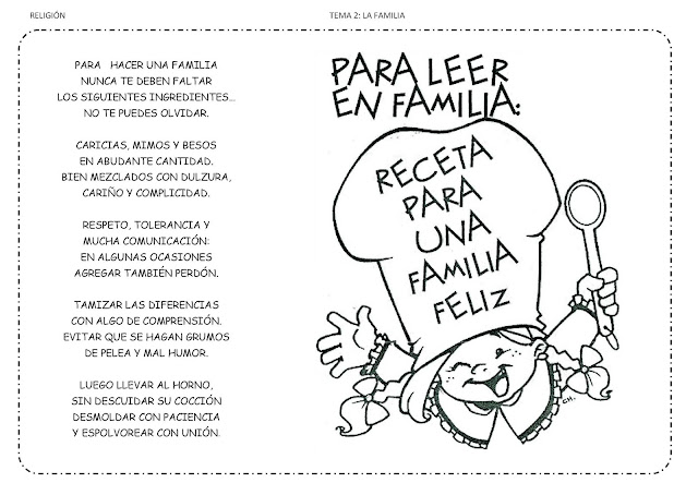 Poesias para el dia de la familia - Imagui