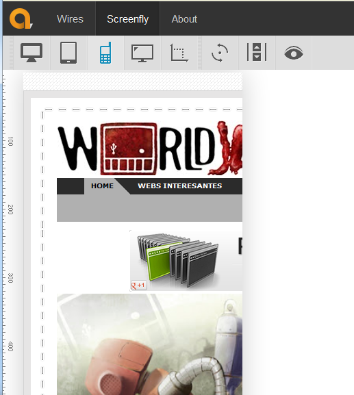 Screenfly una herramienta de simulación de dispositivos ~ WorldjamBlog