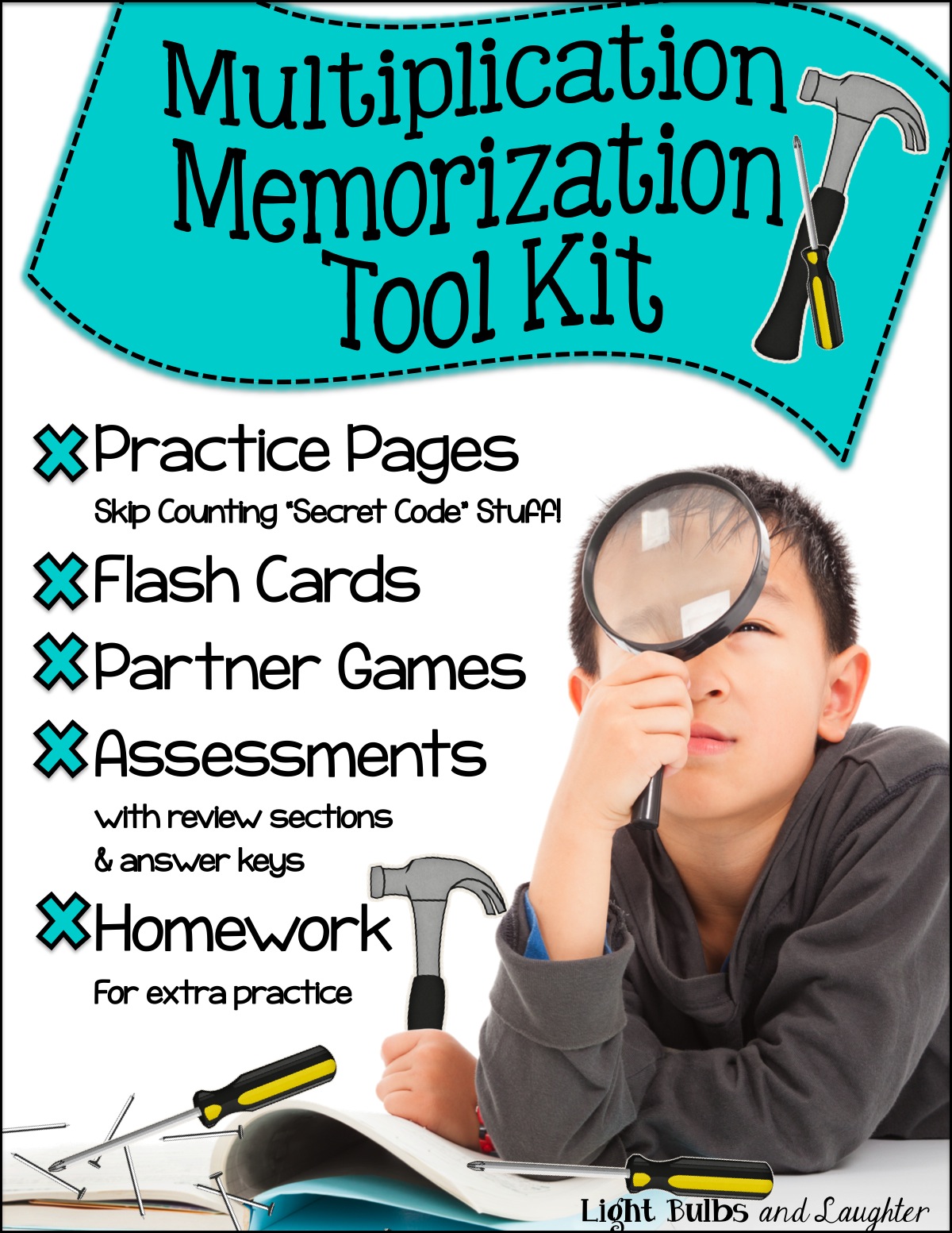 Light Bulbs and Laughter: Unlocking the "Secret Code" of Multiplication ...