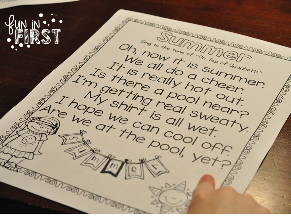 Using Songs in Your Classroom - Fun in First