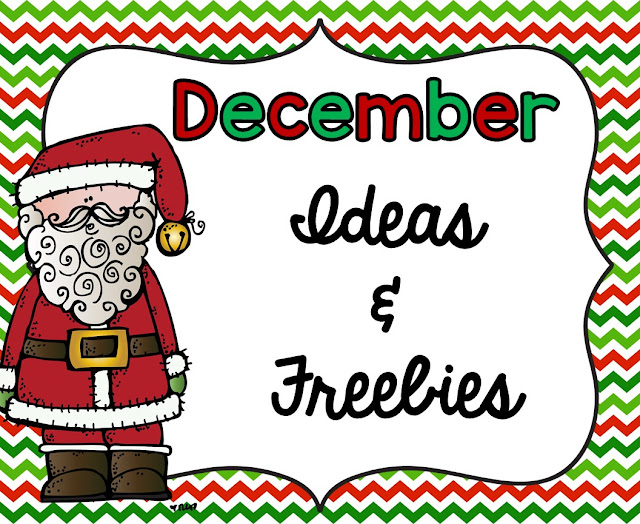 December Ideas and Freebies for the Elementary Classroom