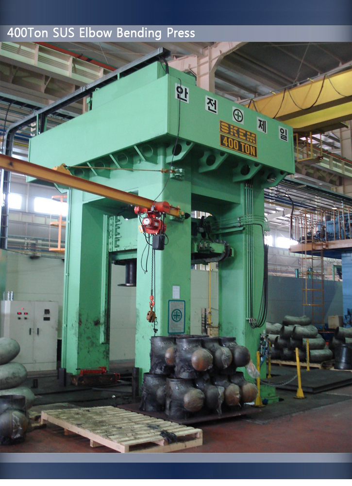 SY Tech Korea : 400Ton SUS Elbow Bending Press