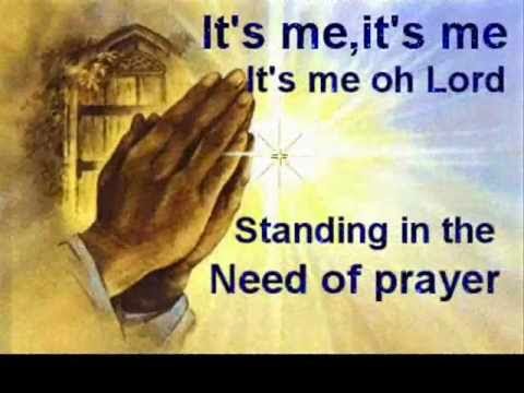 Lalus fecit - partituras coro y letras: It's Me, Oh Lord