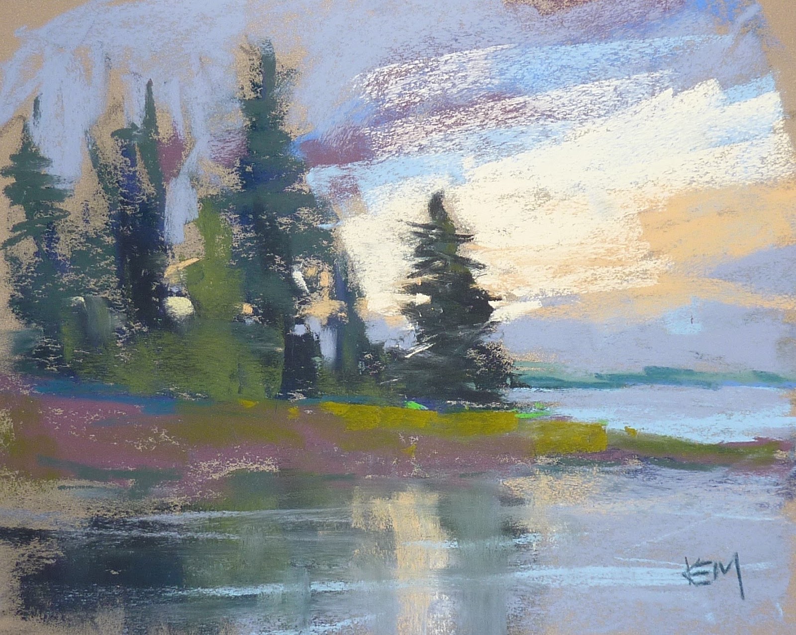 Painting My World: How Weather Changes a Plein Air Painting Painting My World: How Weather Changes a Plein Air Painting