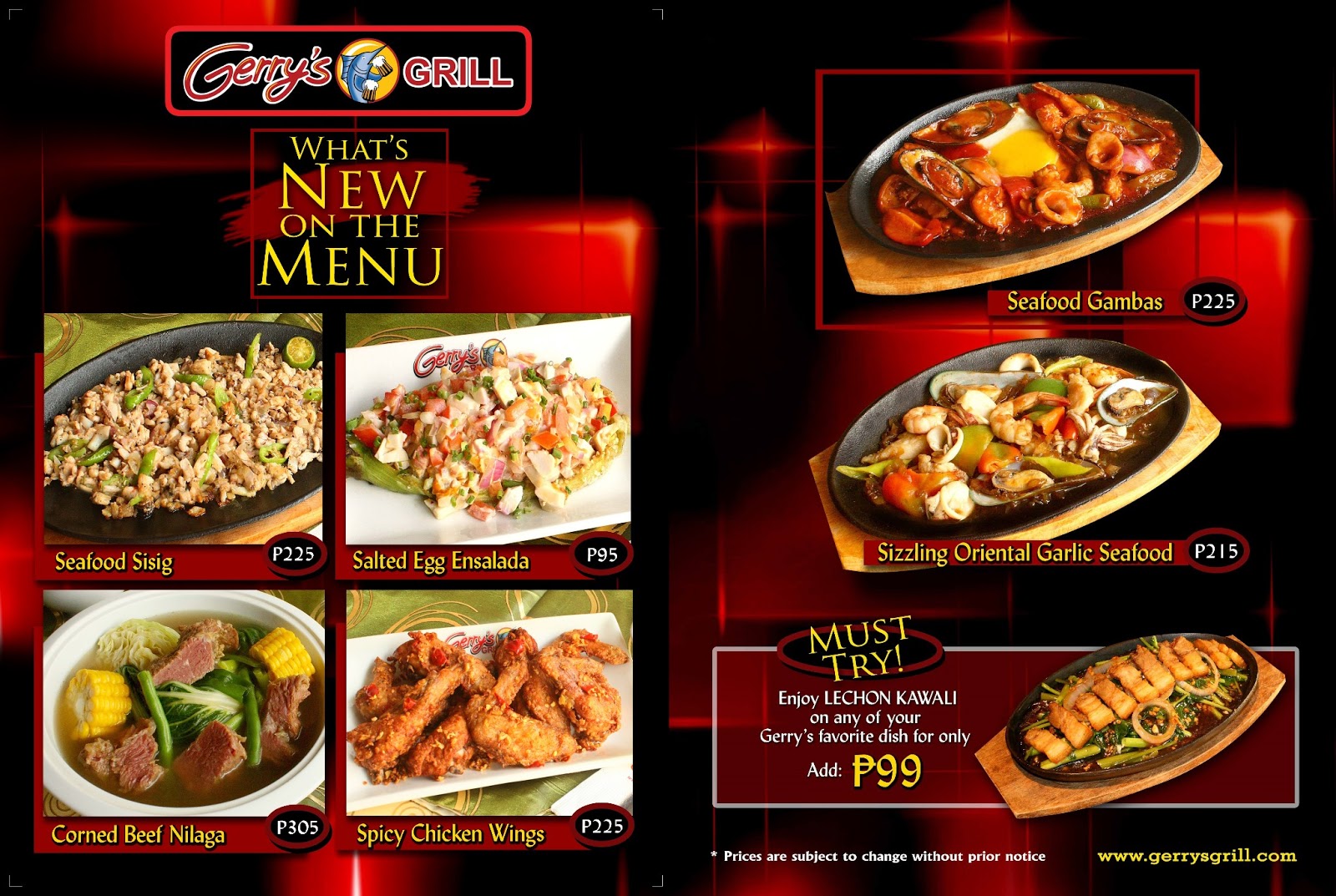 Gerry s Grill Press Release What s New On The Menu BERYLLICIOUS A gerry-s-grill-press-release-what-s-new-on-the-menu-beryllicious-a