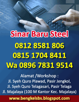 Bengkel las Sinar Baru Steel: Contact us
