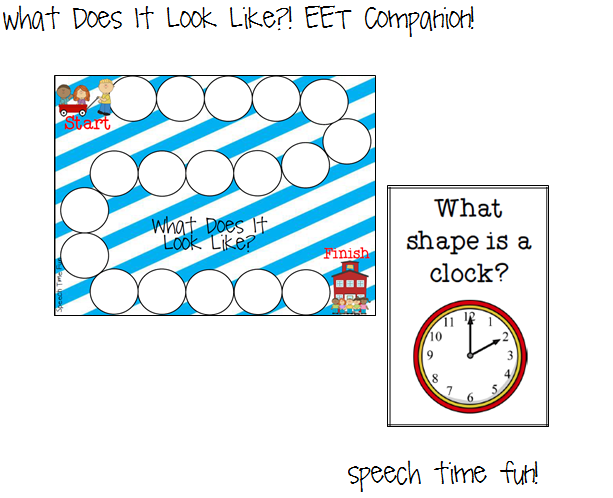 What Does It Look Like? (EET Companion) - Speech Time Fun: Speech and ...