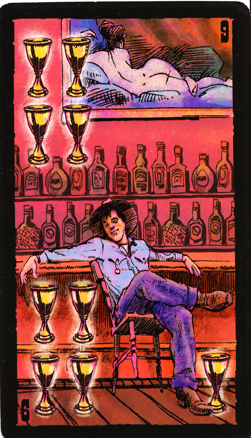 Rowan Tarot Prairie Tarot 9 Of Cups rowan-tarot-prairie-tarot-9-of-cups