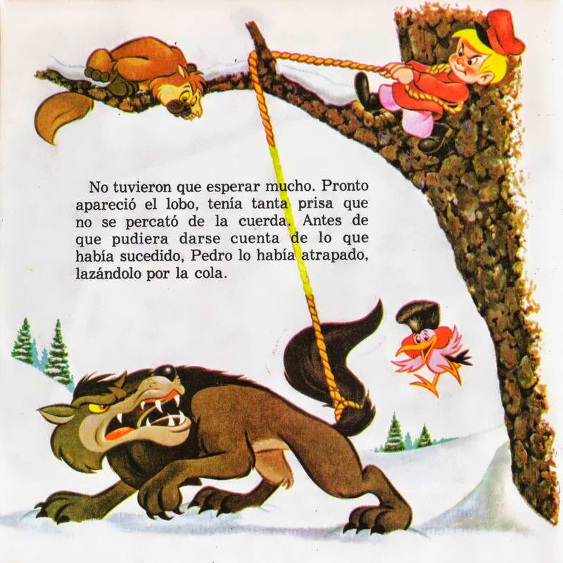 Cuentos infantiles: Pedro y el lobo. Walt Disney. Cuento infantil.