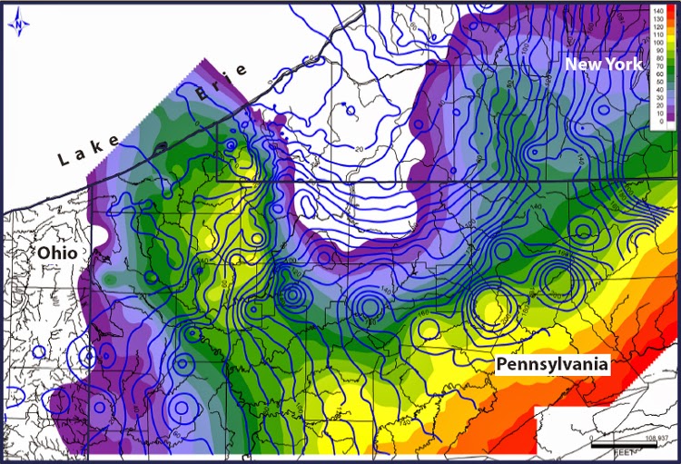 Map Catalog: Isopach Map