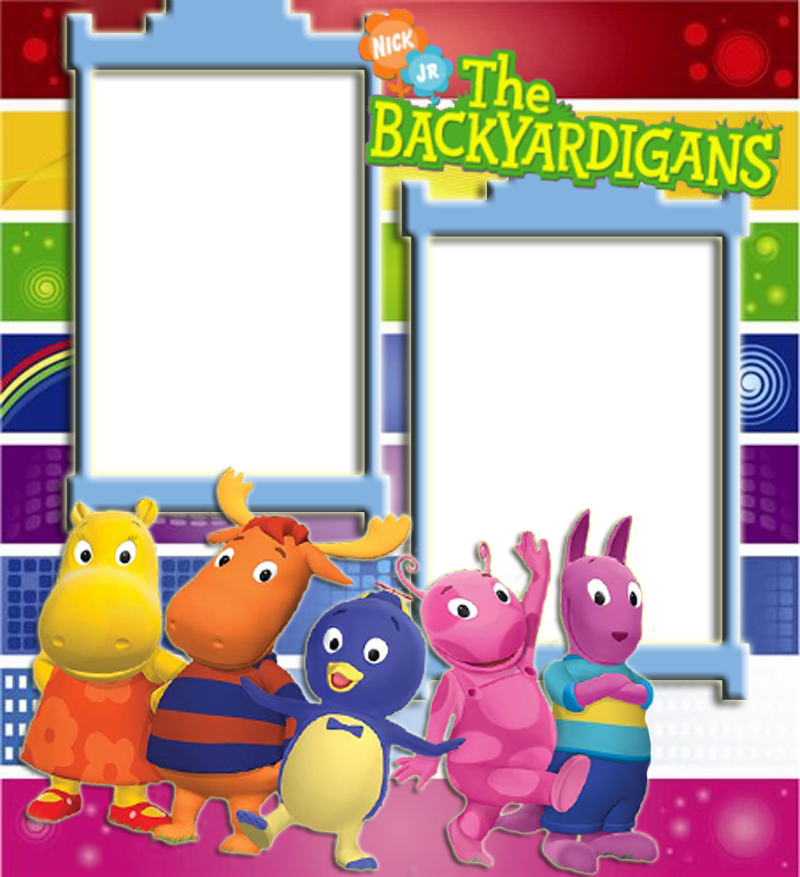 Molduras de Backyardigans - Imagui