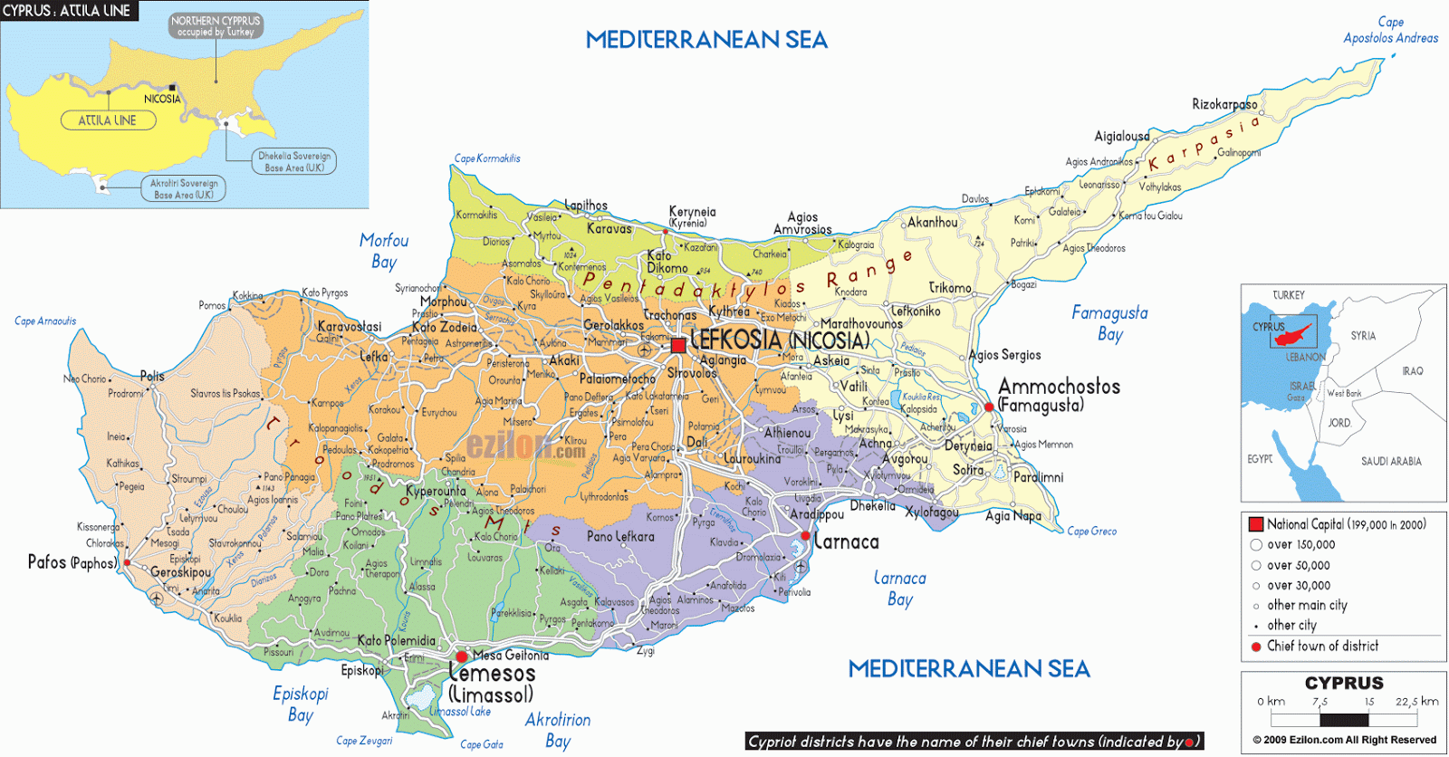 Chypre Carte Pays Département | Carte de Europe Ville Pays Rivières ... Chypre Carte Pays Département | Carte de Europe Ville Pays Rivières ...