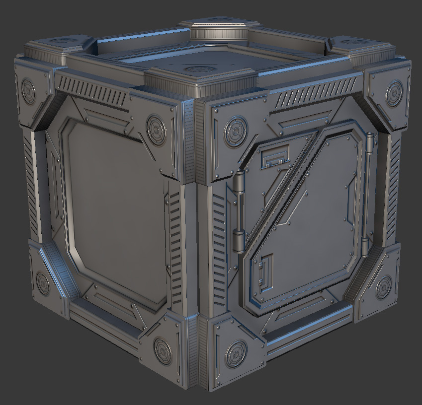 Don Pham | Environment Artist | Art Blog: Sci-Fi Crate