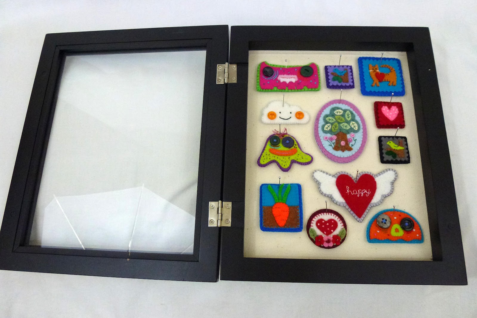 Leslie s Art And Sew Felt Badge Display leslie-s-art-and-sew-felt-badge-display