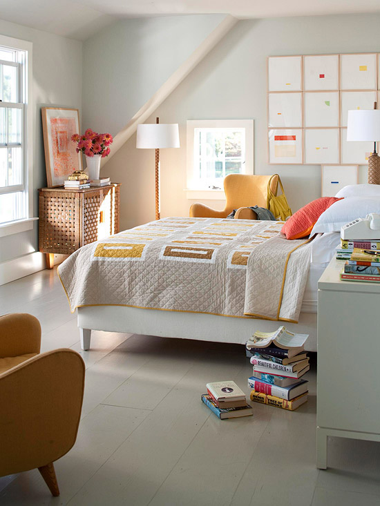Mix And Chic How To Add Colors To A Gray Space mix-and-chic-how-to-add-colors-to-a-gray-space