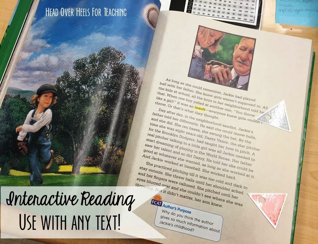 Hands-On Reading Comprehension | Head Over Heels For Teaching | Bloglovin’