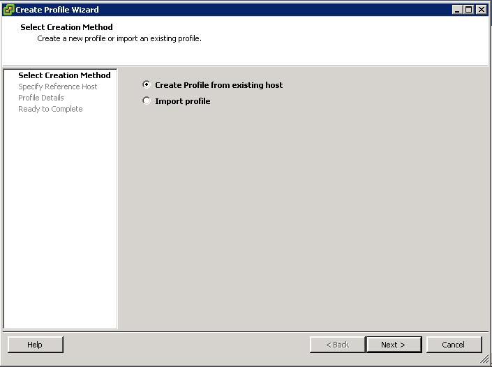 VMware Host Profiles - Detailed View -Part 1