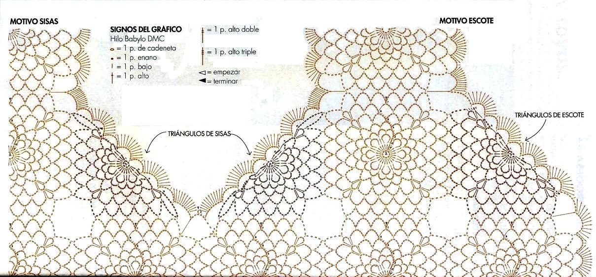 Chalecos tejidos a crochet con esquemas gratis - Imagui