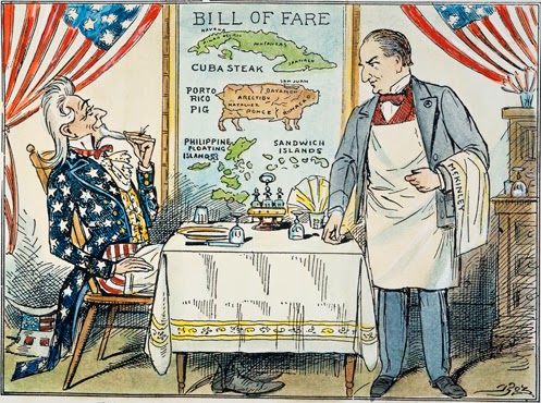 Lydia's History Blog: Political Cartoons of the Spanish- American War