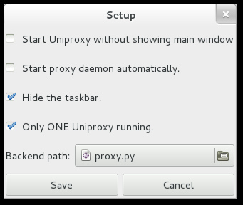 xinyao: uniproxy-gui – GAE代理在Linux下的图形化前端工具